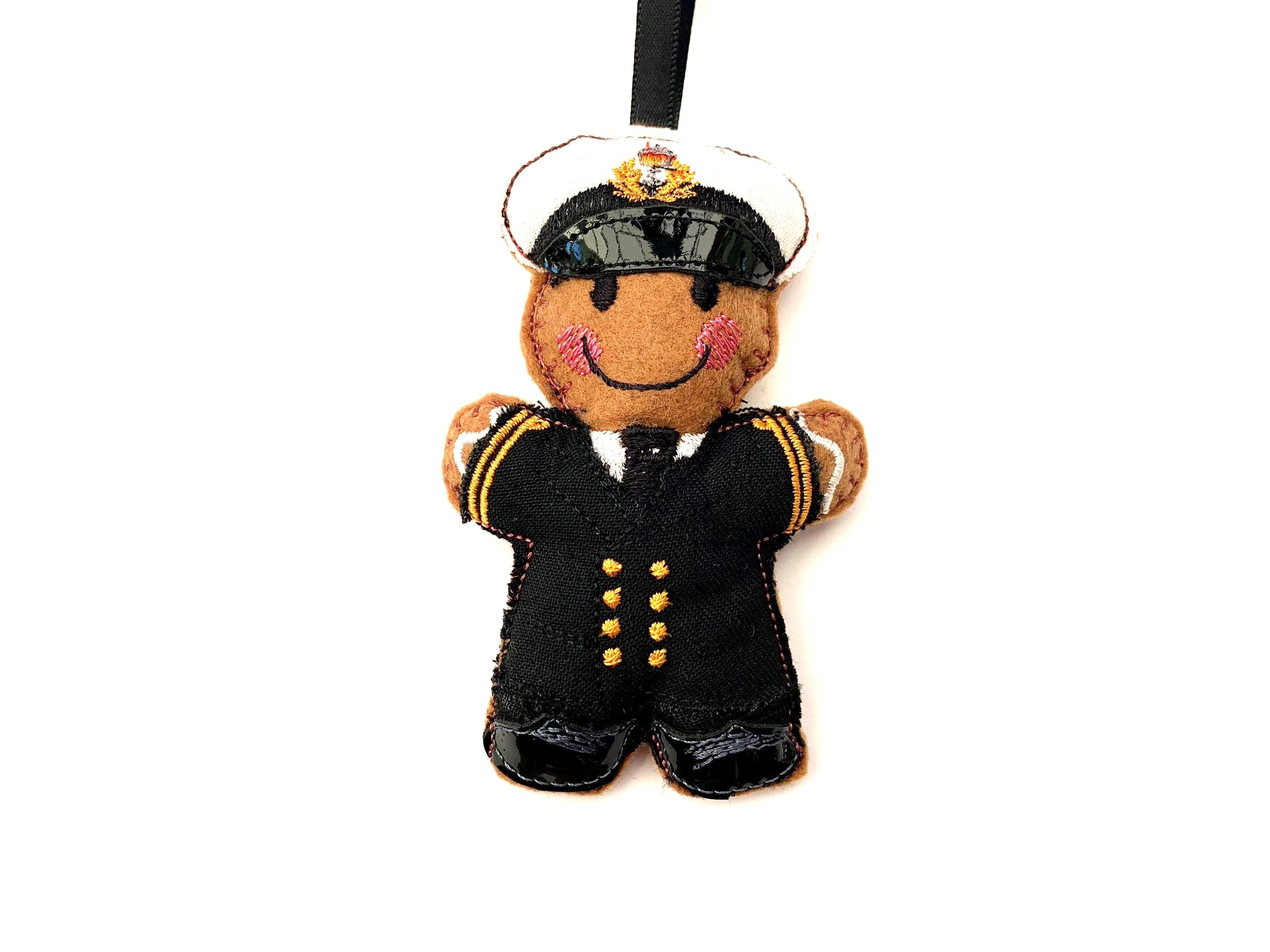 Royal Navy Officer, Military Christmas Ornament, Sailor Gifts Boyfriend ...