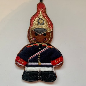 Household Cavalry, 5x7 ITH Machine Embroidery Design, Felt Christmas ...