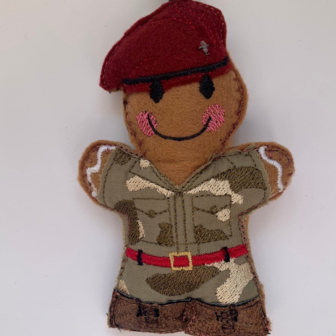 Parachute Regiment, Soldier Christmas Decoration, Army Deployment Gift ...