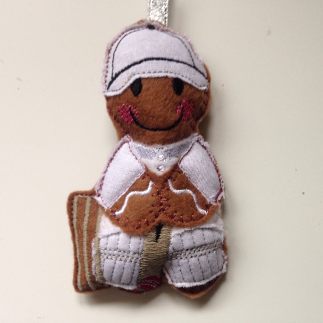 Cricket Ornament, Cricket Gifts, Christmas Decoration, Felt Gingerbread ...