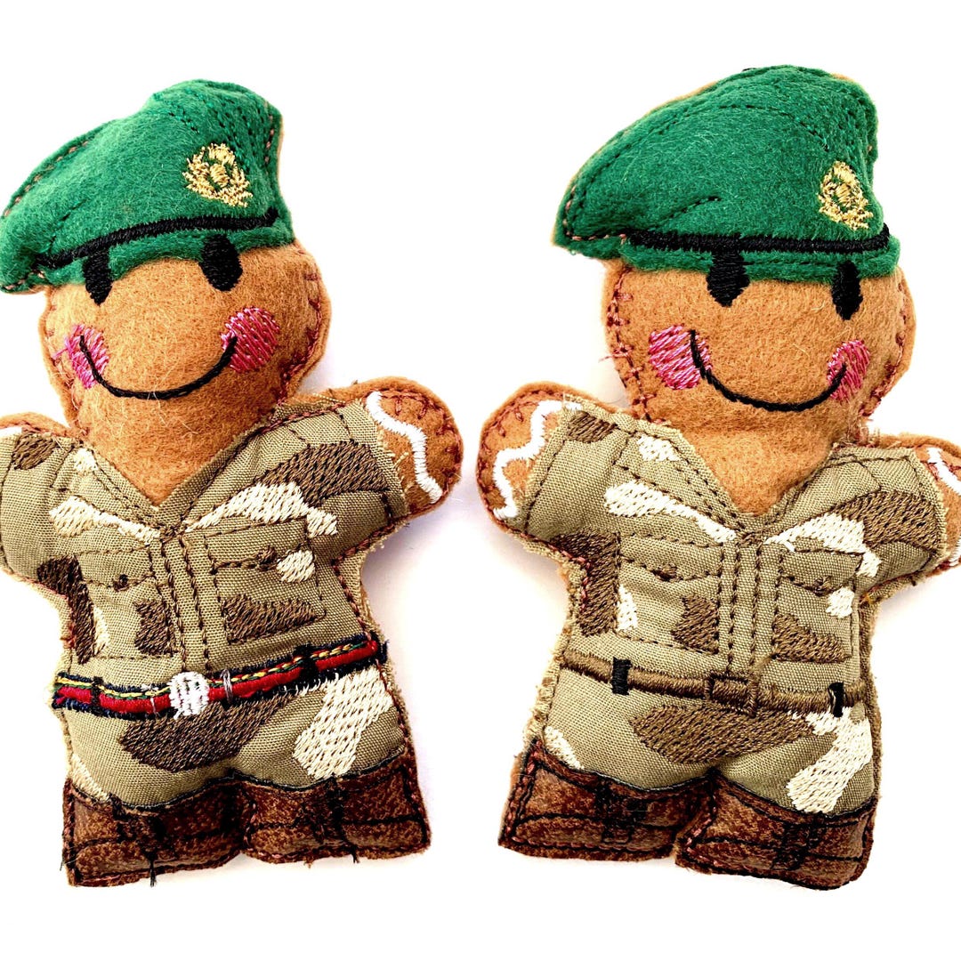 Royal Marines Commando Hanging Tree Decoration, Christmas, Birthday ...