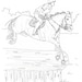 PRINTABLE Set of 8 English Riding Coloring Pages - Digital Download - Etsy