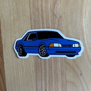 Ford Mustang Fox Body Sticker - Etsy