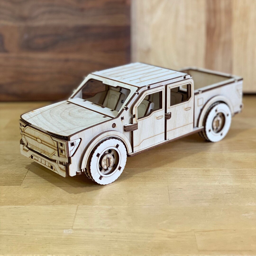 F150 DIY Wooden 3D Puzzle - Etsy