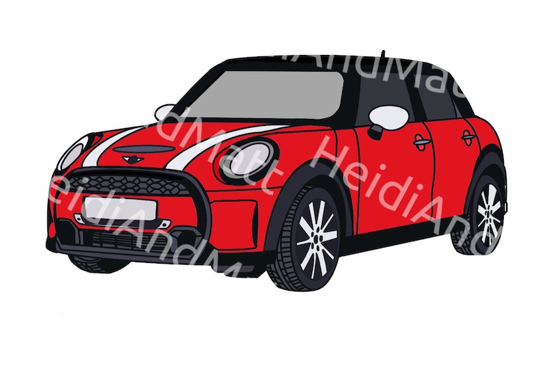 Mini Cooper Sticker - Etsy