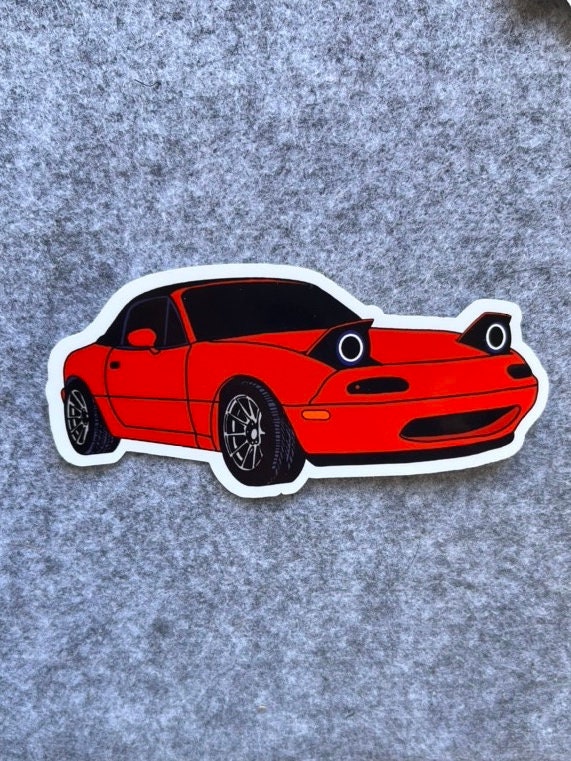 Mazda Miata Sticker - Etsy