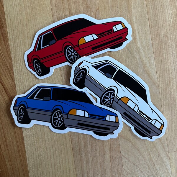 Fox Body Mustang Svg - Etsy