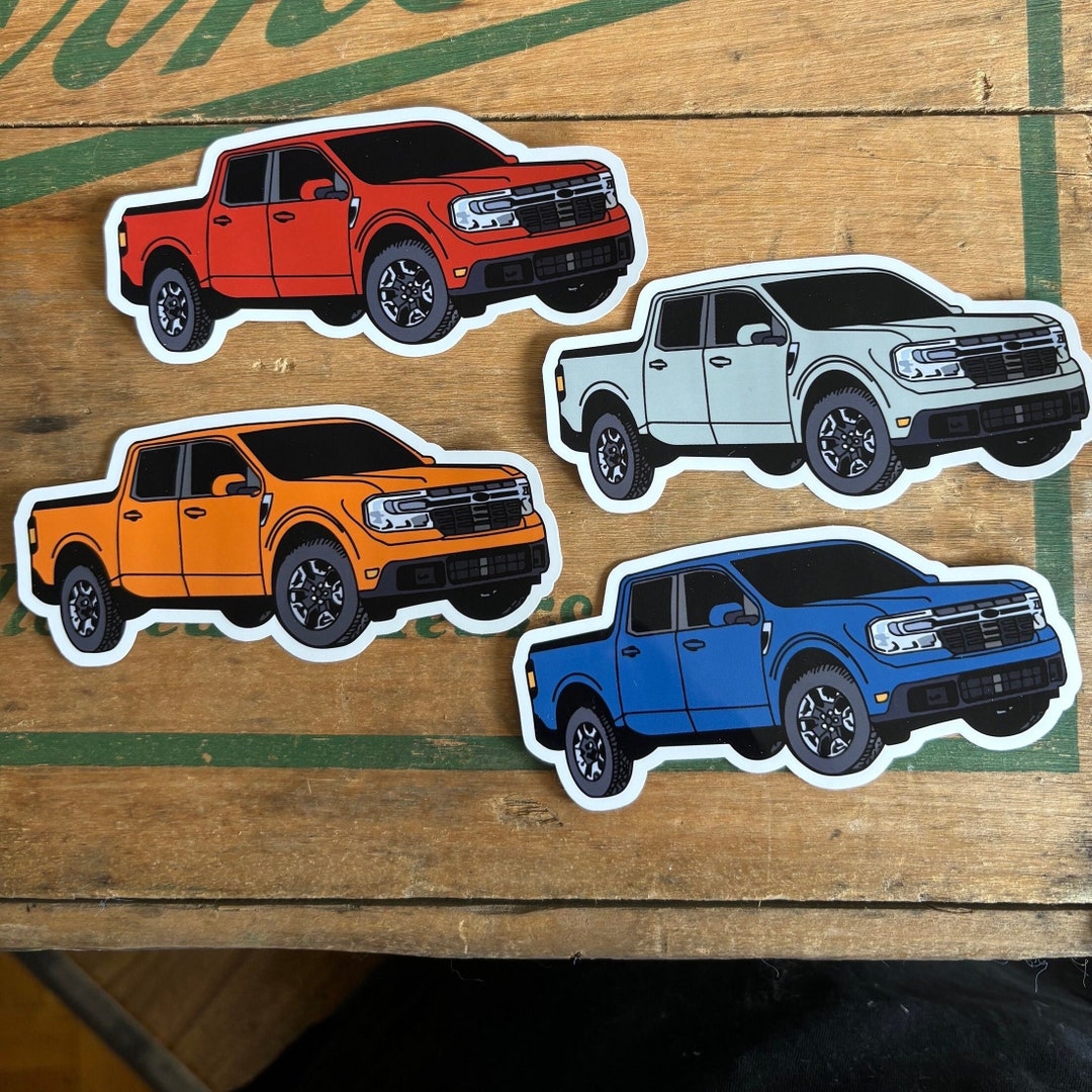 Ford Maverick Inspired Sticker - Etsy