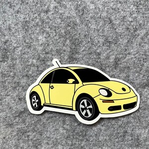 Volkswagen Beetle Sticker - Etsy