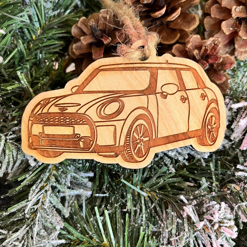 Mini Cooper Christmas Ornaments - Etsy