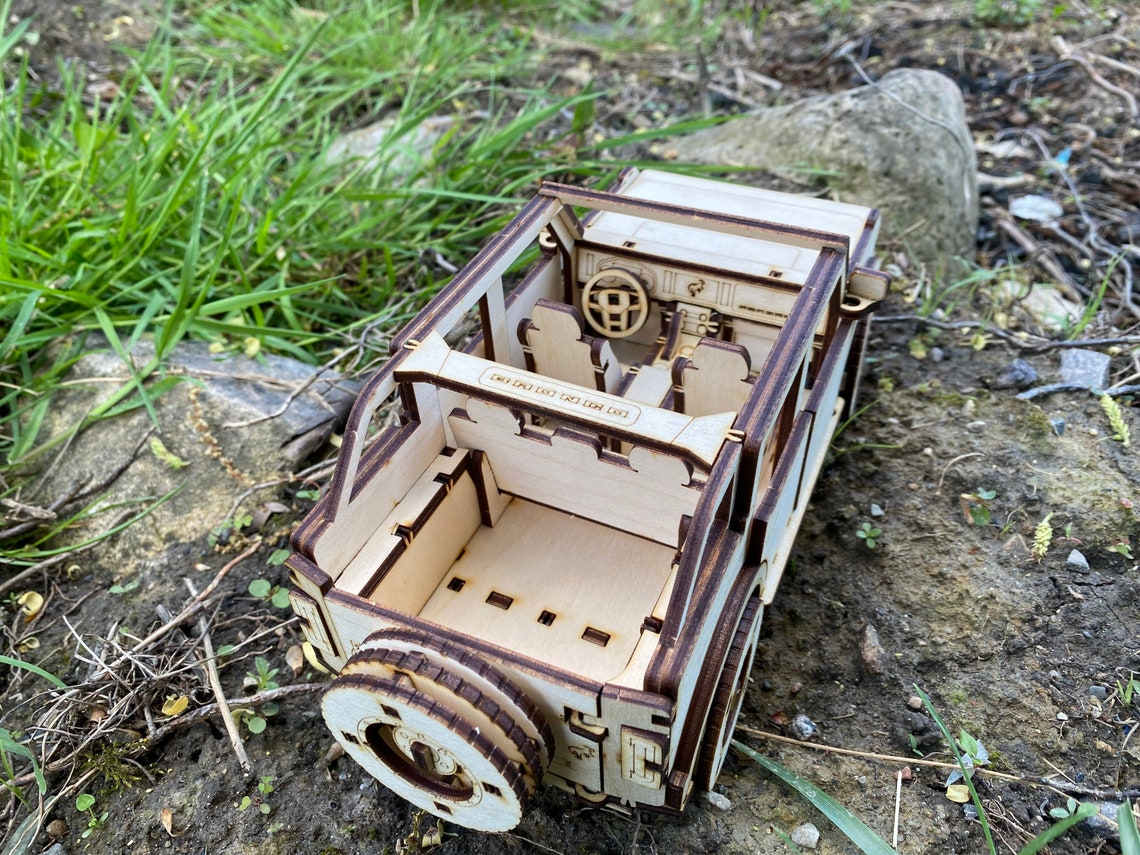 Ford Bronco Wooden DIY 3D Puzzle Ford Bronco Owner Gift - Etsy