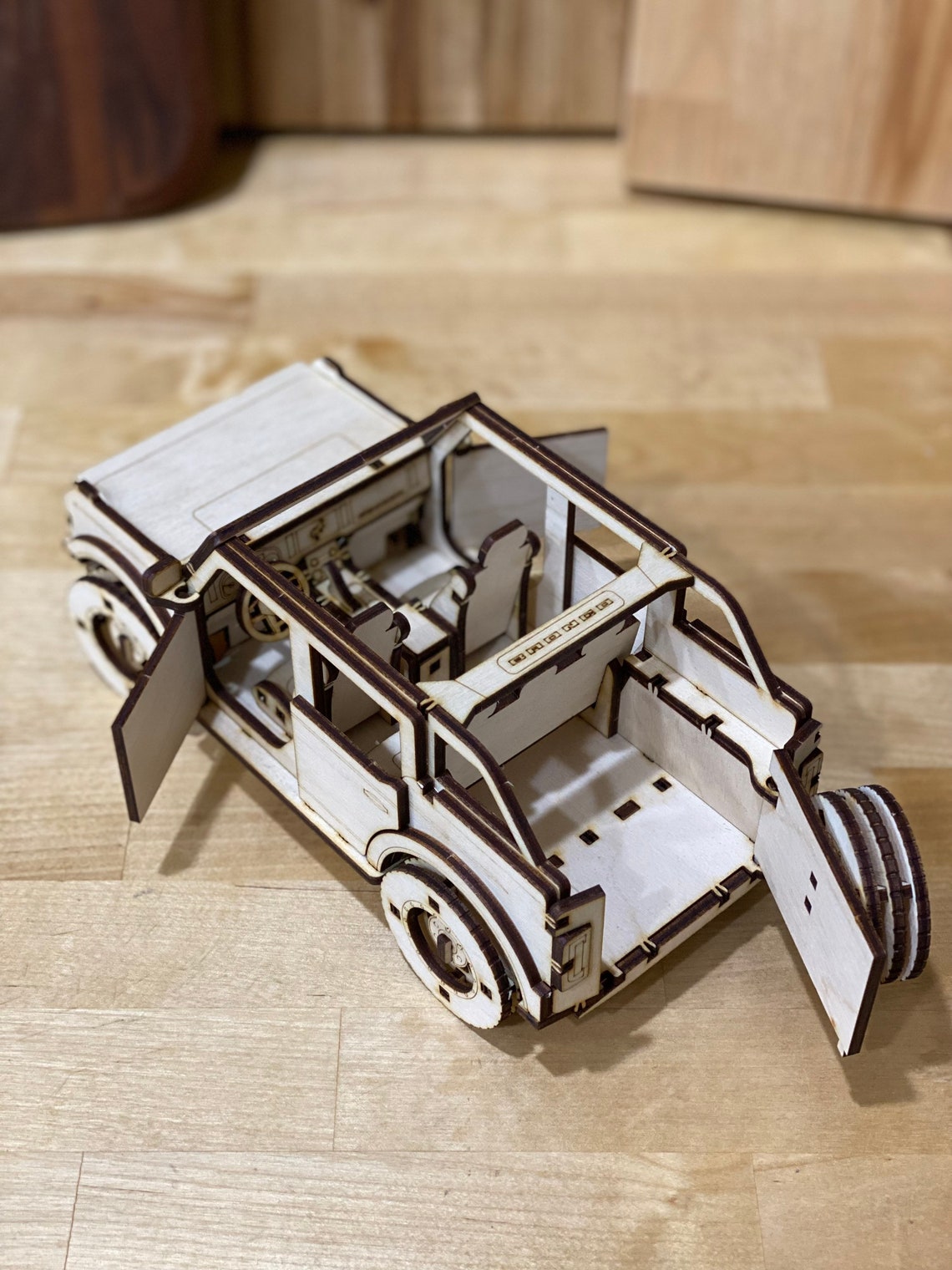 Ford Bronco Wooden DIY 3D Puzzle Ford Bronco Owner Gift - Etsy