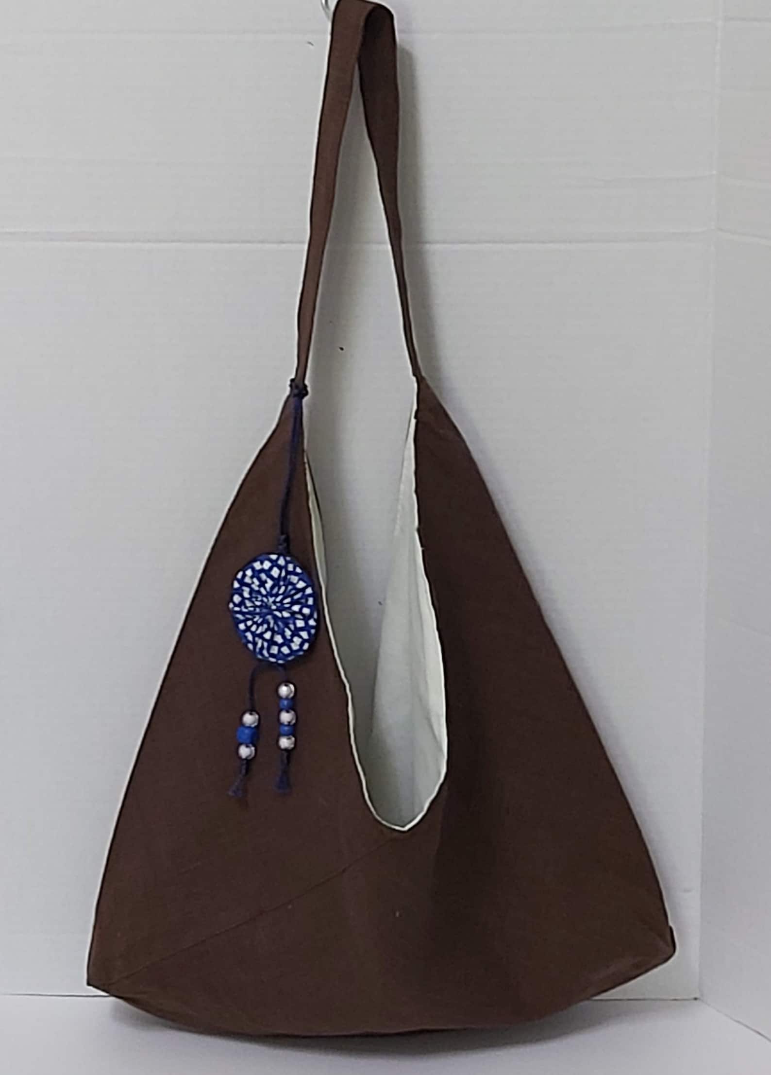 Japanese Origami Triangle Bag Market Bag Shopping Bag Tote Bag - Etsy