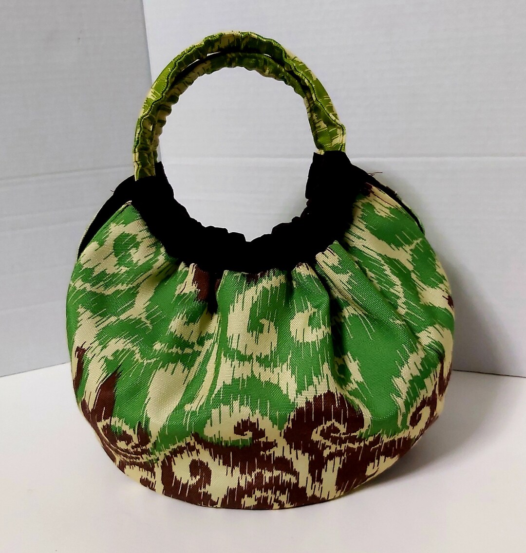 Retro Round Handle Bag Colorful Round Hobo Bag Top Handle Bag Ring ...