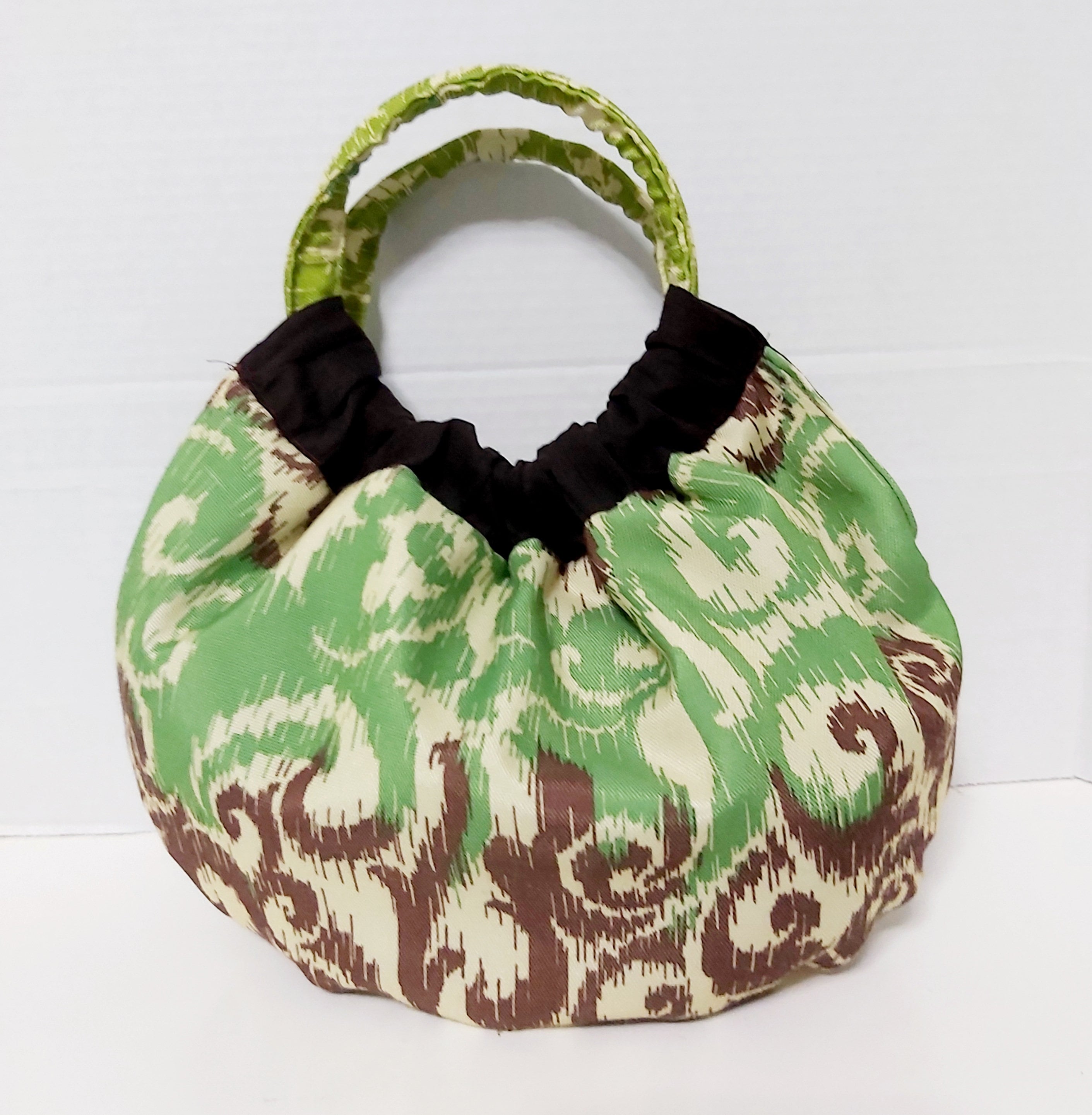 Ring Handle Bag | Handmade Cotton Fabric Purse | Stylish Tote Bag - Etsy