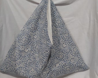 Handmade Japanese Triangle Origami Bag Bento Bag Japanese Origami Tote ...