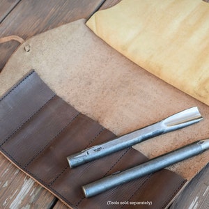 Leather Roll-up Tool Pouch Blacksmith Tools - Etsy