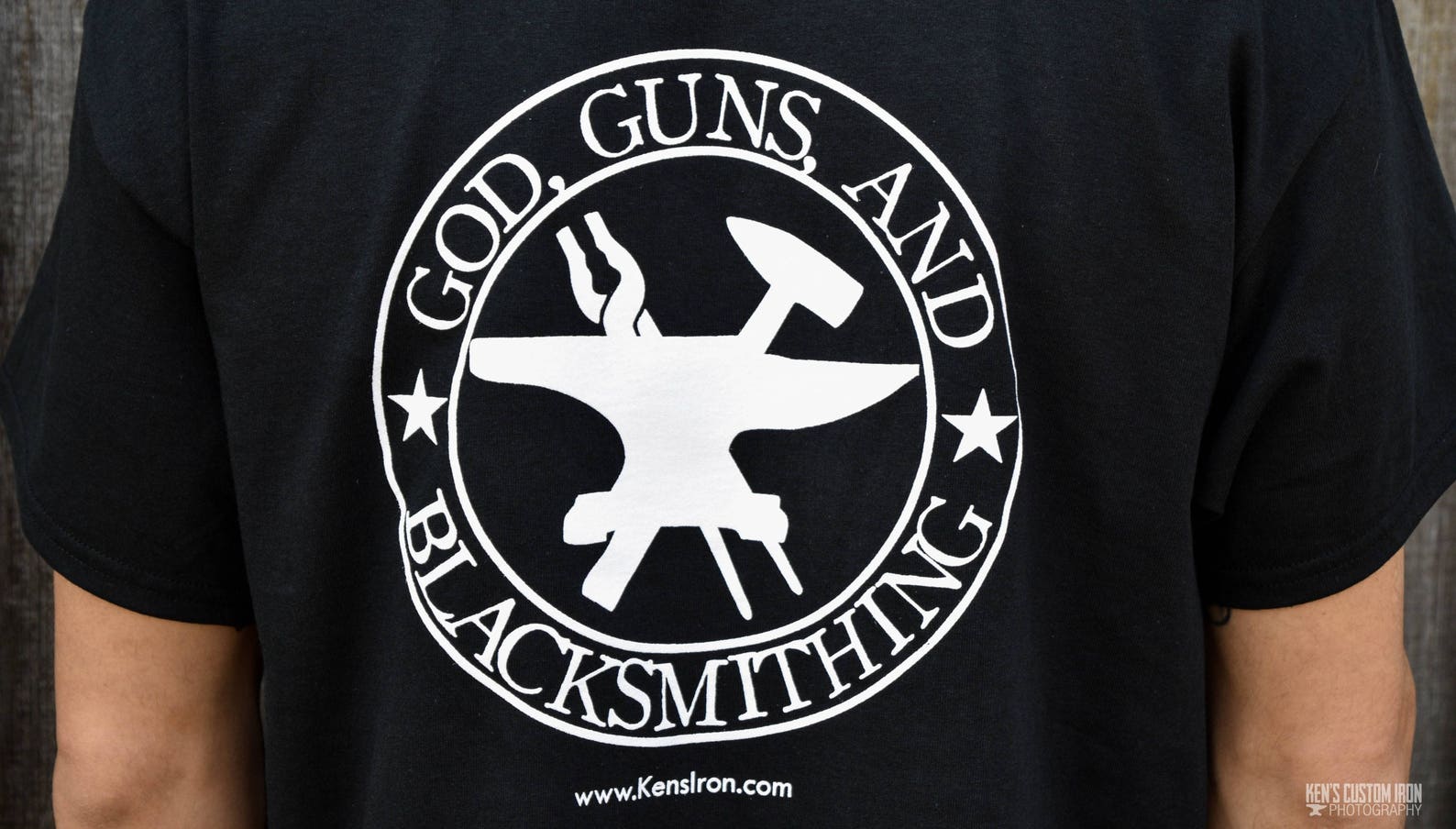 God, Guns, and Blacksmithing - T-shirt - Etsy