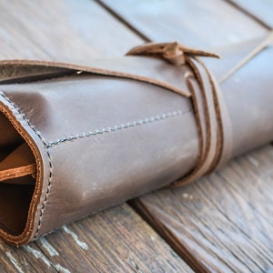 Leather Roll-up Tool Pouch Blacksmith Tools - Etsy