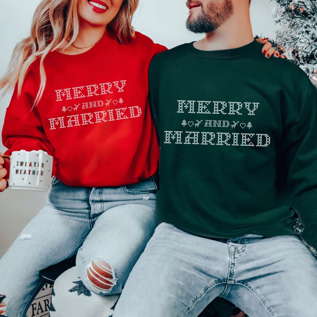 Couples Christmas Pajamas Couples Christmas Sweaters Couple Etsy