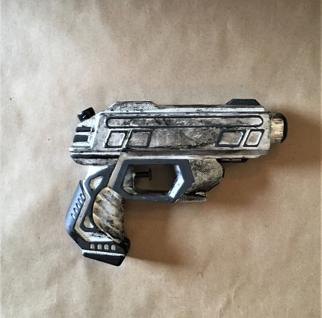 Black and Silver Pistol Glock Gun Prop Police Military Costumes Movie ...