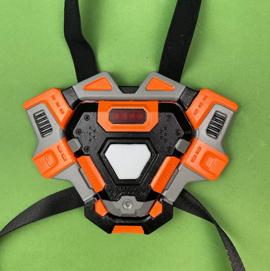 Light Up Sci Fi Chest Armor w Adjustable Straps Cyberpunk Chest Plate ...