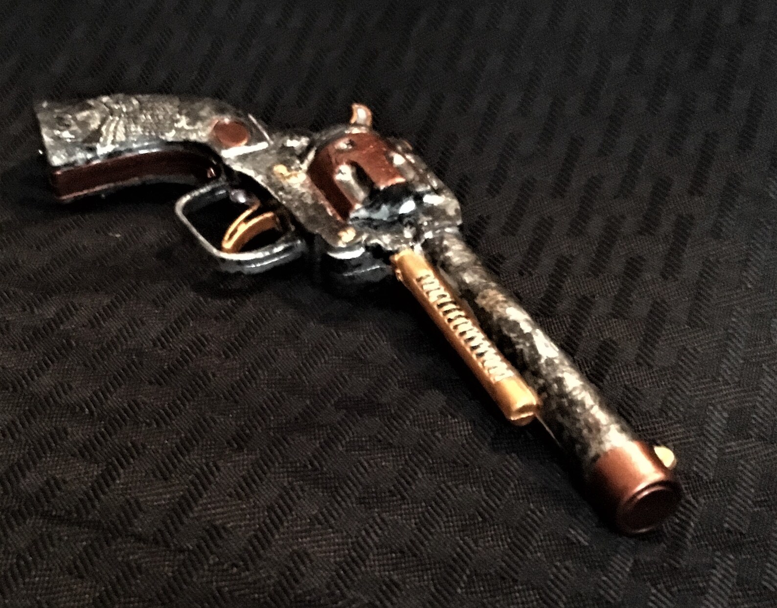 Steampunk Six Shooter Silver Gun Western Cosplay Costume Prop | Etsy