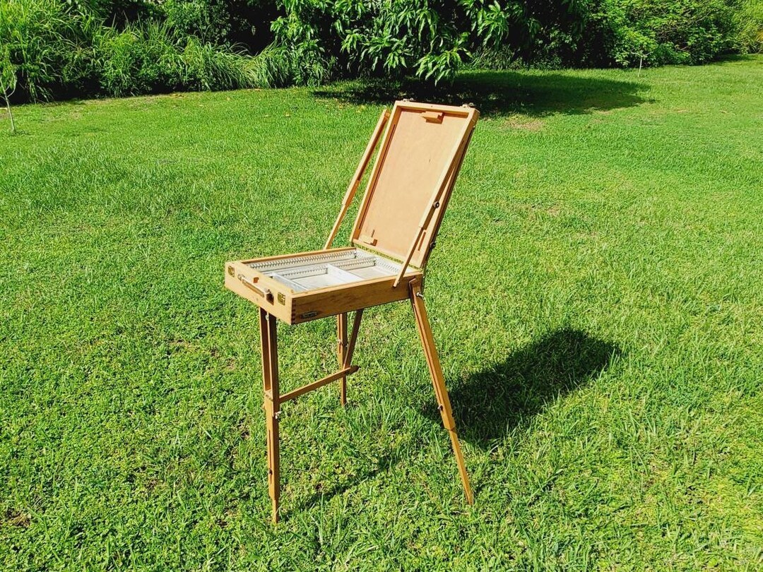 Mabef Easel Sketch Box Made in Italy Portable Collapsible Wood Painting ...
