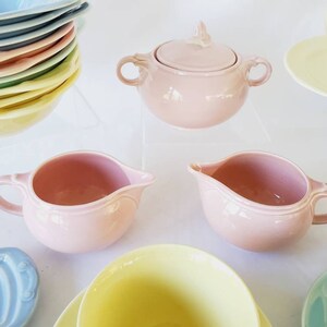 Luray Pastels Mid-century Dinnerware, Taylor Smith & T Dishes - Etsy