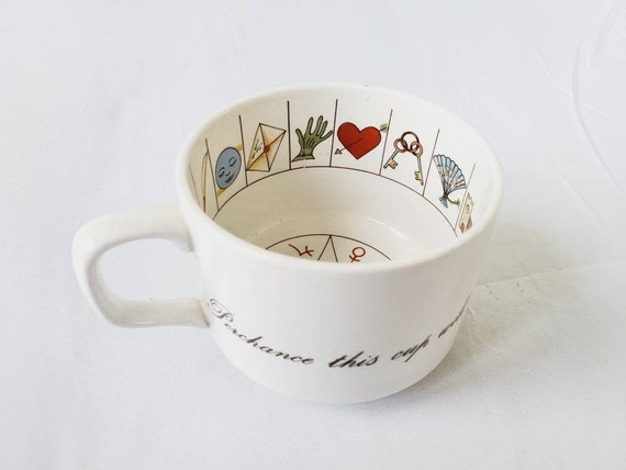 The Taltos Fortune Telling Teacup Jon Anton Ironstone Made in - Etsy