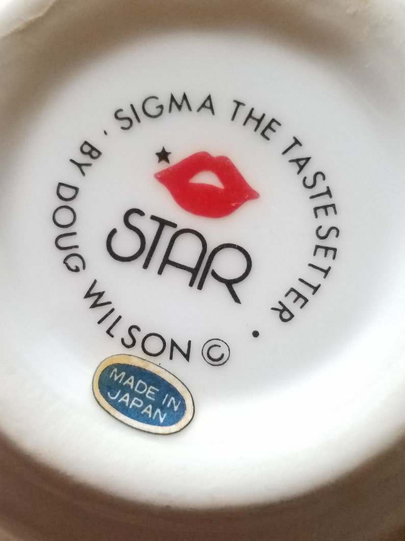 1970s Star by Sigma Cup and Saucer Set of Four Vintage Sigma | Etsy