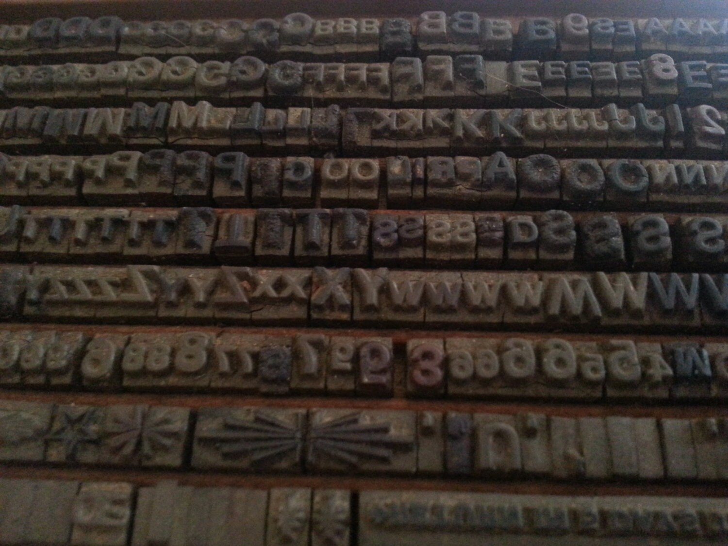 Complete Set Superior Solid Rubber Type Set Patented 1892 Box and ...