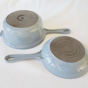 Sky Blue Le Creuset Multifunction Pan 2 in 1 Skillet & Pot #18 Frying ...