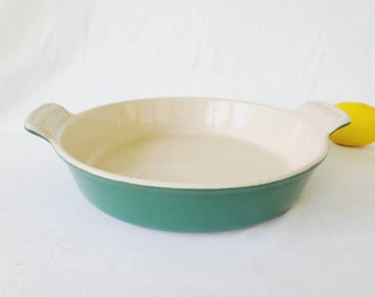 Tangerine Orange Le Creuset Round Gratin Baker #3 Hard to Find One ...