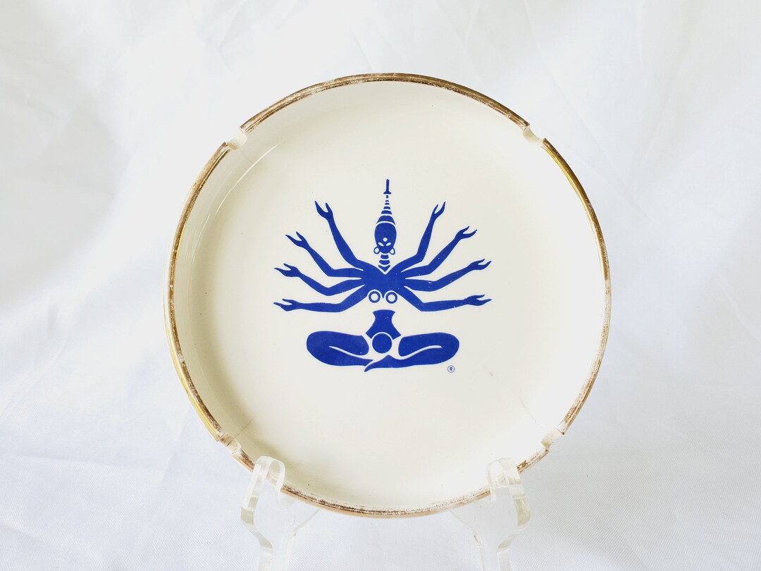 1970s Hindu Goddess Ashtray by Jack Nadel Los Angeles California ...