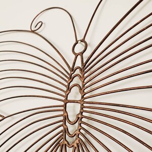 Large Metal Butterfly Wall Art, Bronze Home Garden Decor - Etsy