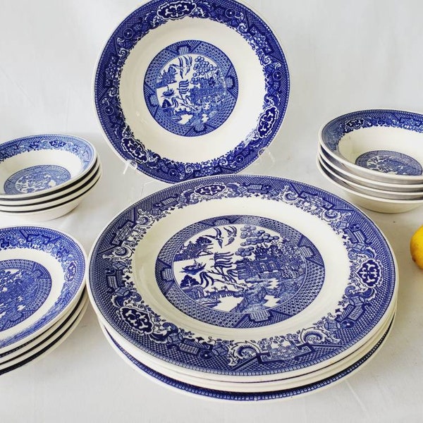 Blue Willow China - Etsy