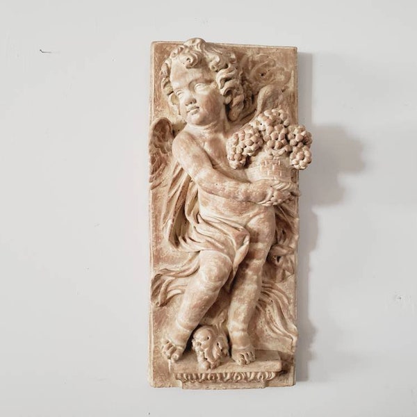 Large Cherub Garden Statue - Etsy