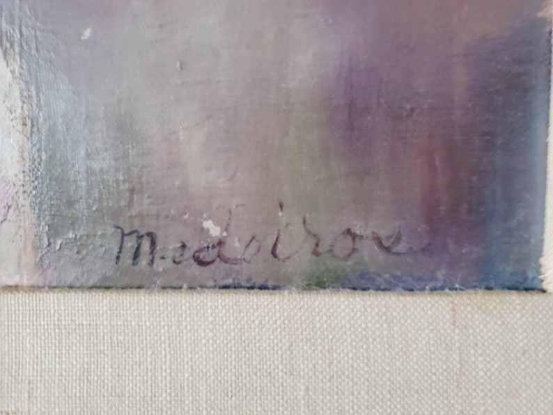 1960s Girl Original Painting by Myrle Medeiros California - Etsy