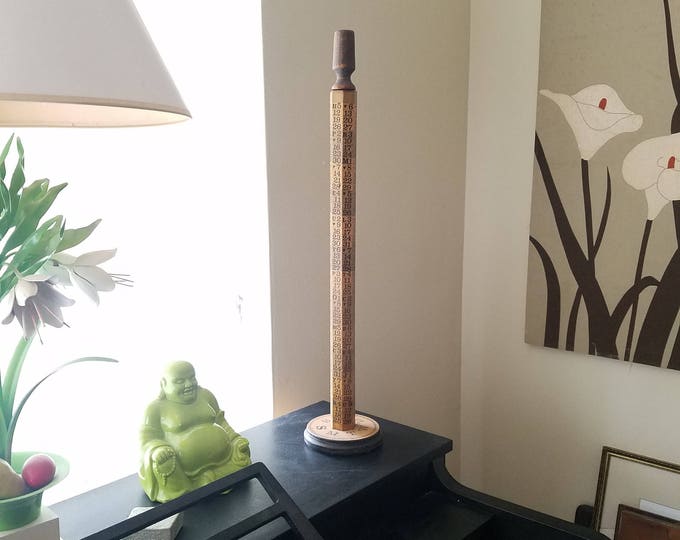 The Continuous Calendar Perpetual Wooden Calendar Made in - Etsy