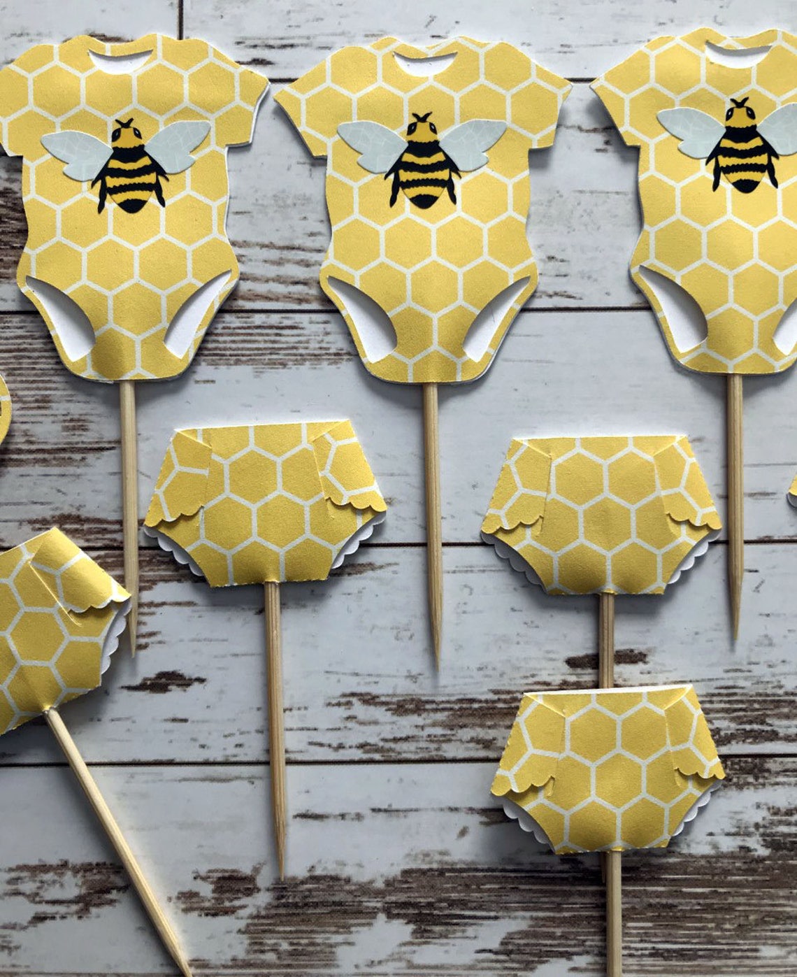 Baby Diaper Onesie Carriage Stroller Buggy Cupcake Topper - Etsy