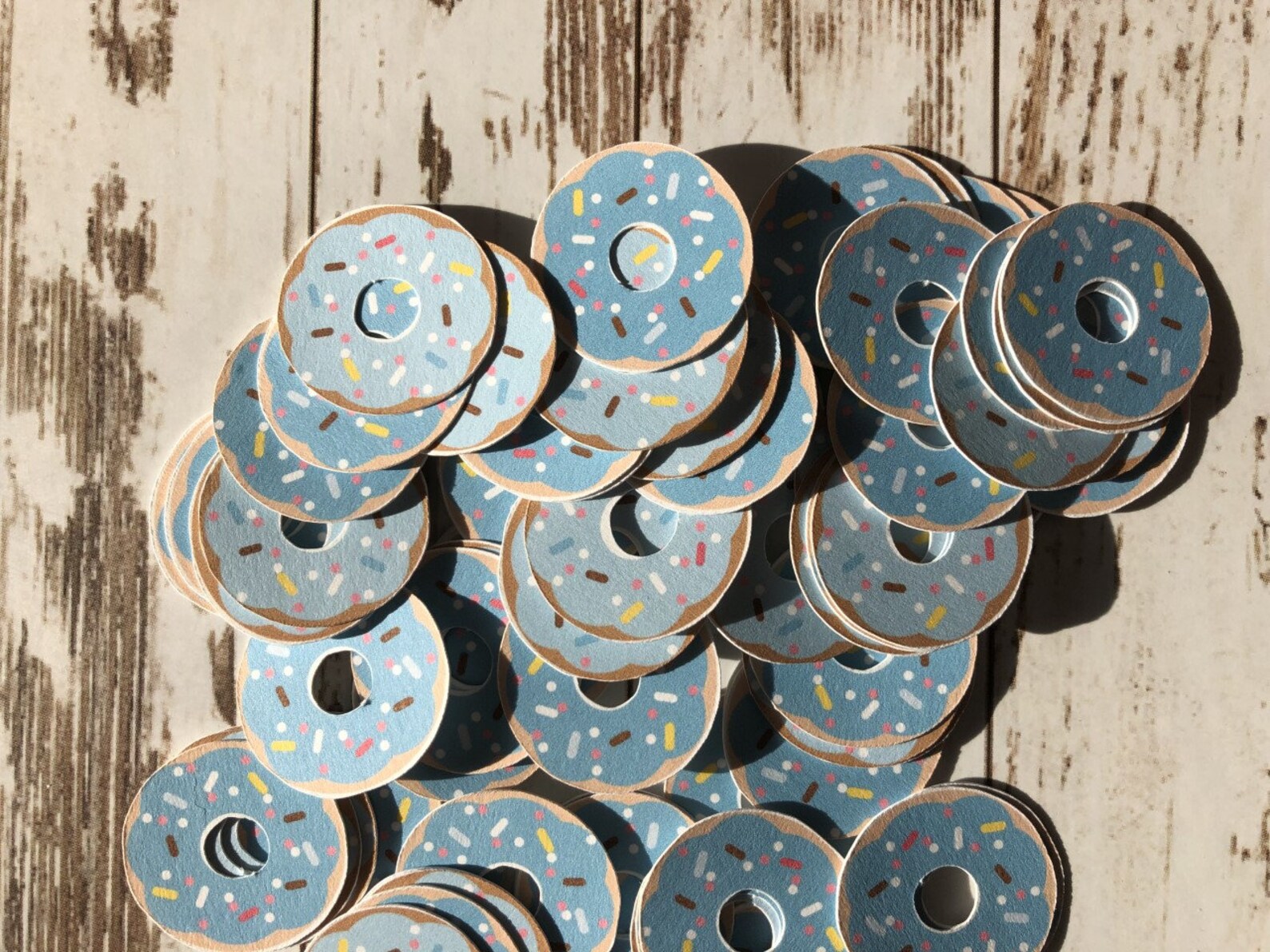 Donut Confetti Donuts Confetti Decorative Party Confetti - Etsy