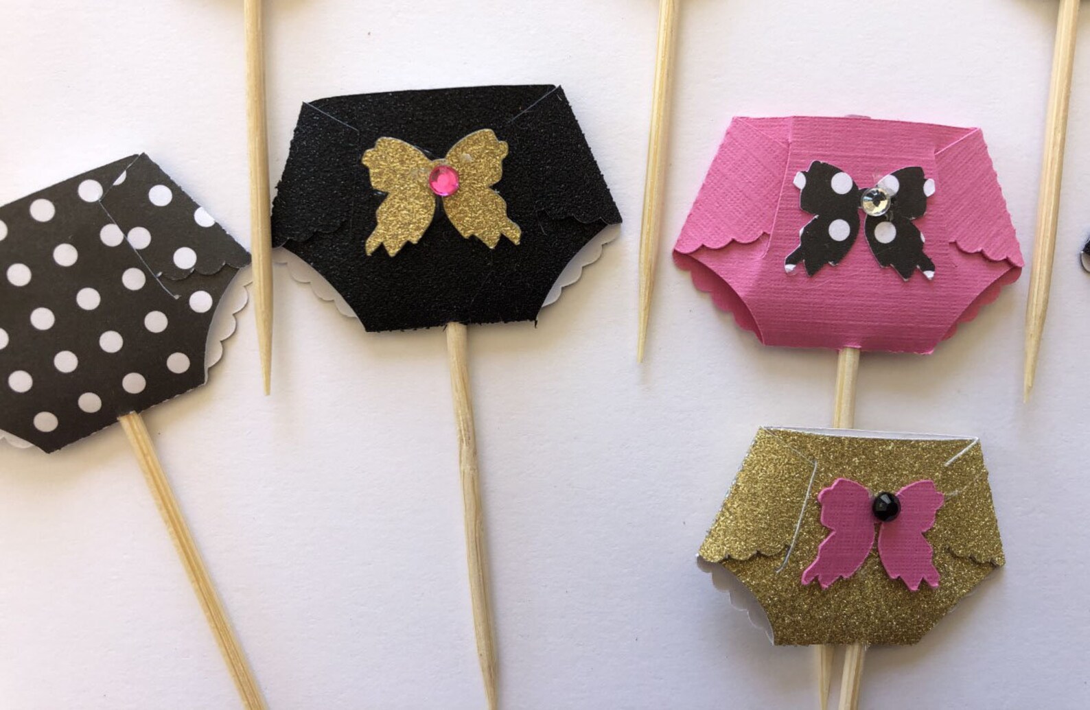 Baby Diaper Onesie Cupcake Topper Cake Topper Baby Shower - Etsy