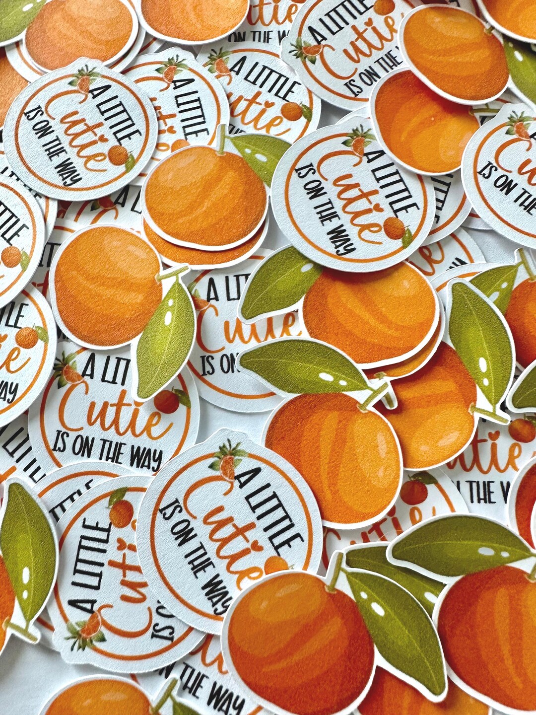 Little Cutie is on the Way, Orange, Tangerine, Clementine, Citrus ...