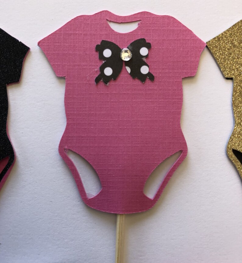 Baby Diaper Onesie Cupcake Topper Cake Topper Baby Shower - Etsy