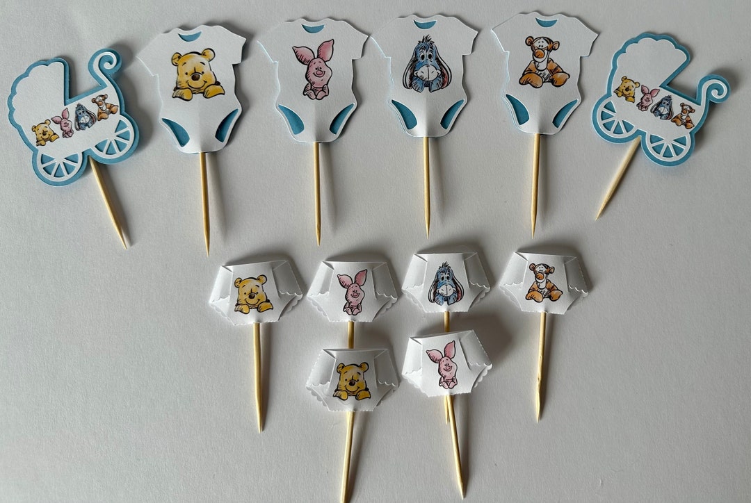 Winnie the Pooh Piglet Tigger Eeyore Baby Diaper Onesie - Etsy