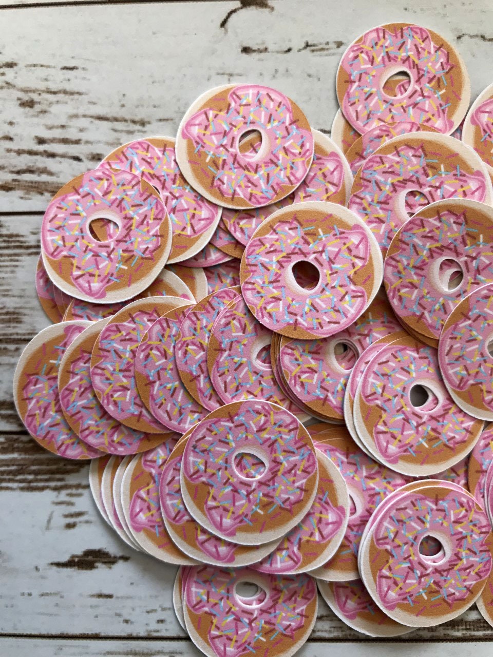 Donut Confetti, Donuts Confetti, Decorative Party Confetti, Baby Shower ...