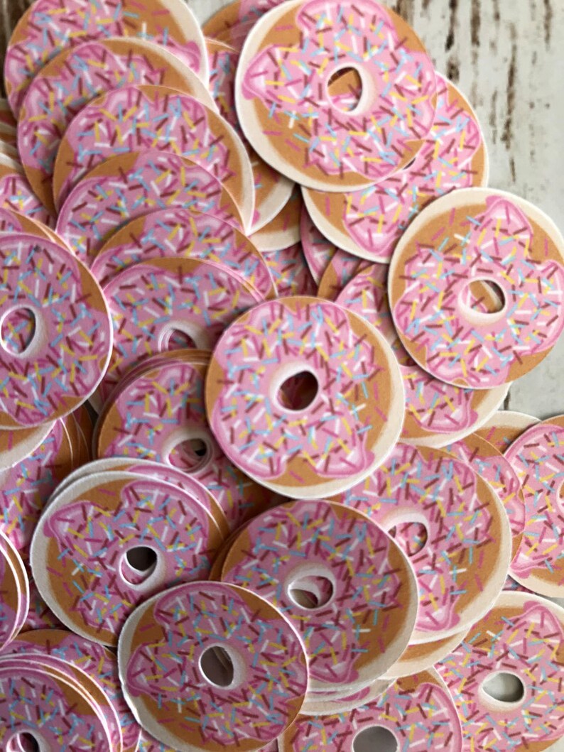 Donut Confetti, Donuts Confetti, Decorative Party Confetti, Baby Shower ...
