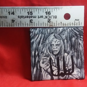 Friday the 13th Part 2 Ginny Fields Painting, Amy Steel Horror Art ...