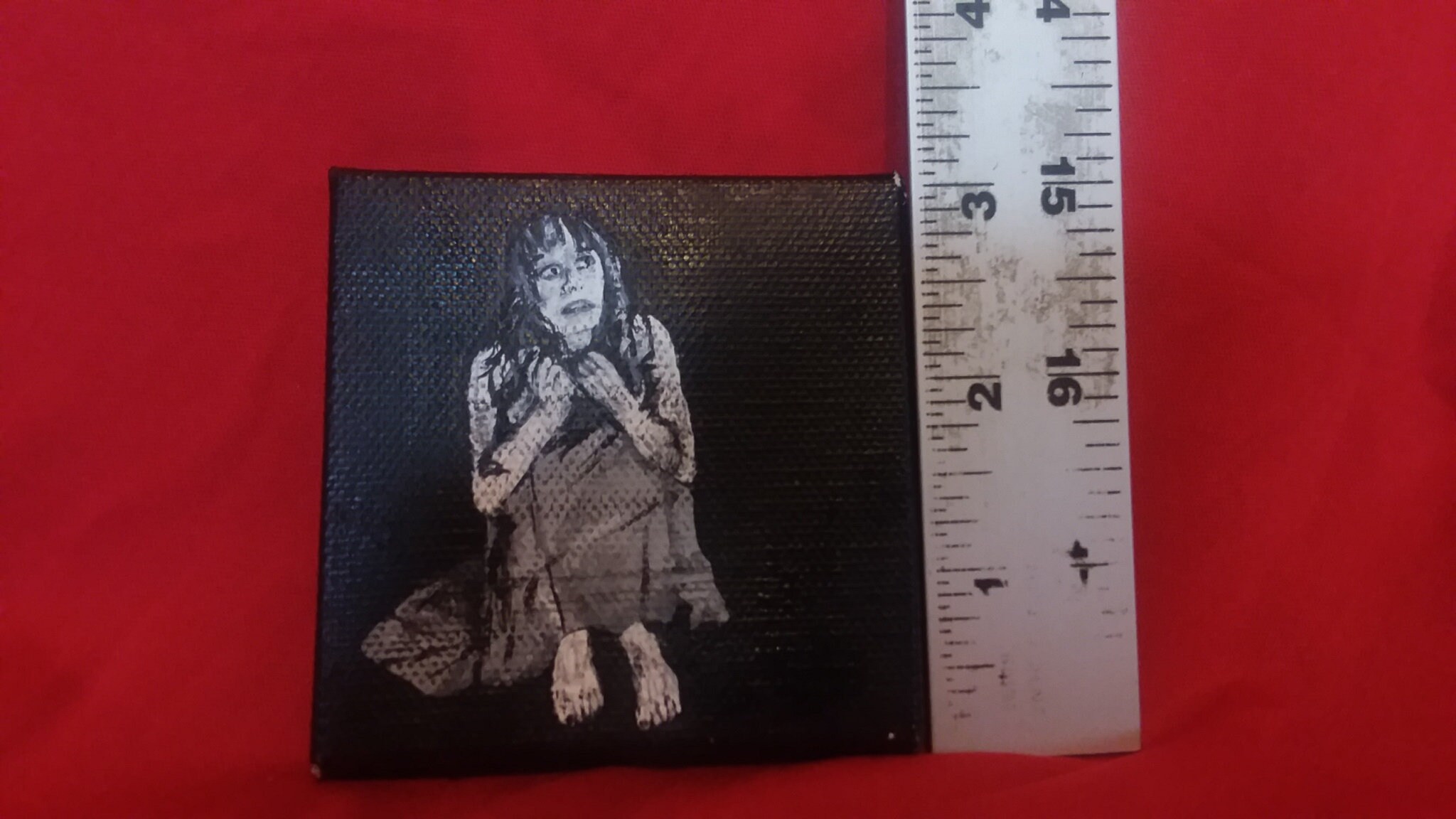 Daria Nicolodi Shock Horror Painting, Italian Horror Mario Bava Horror ...